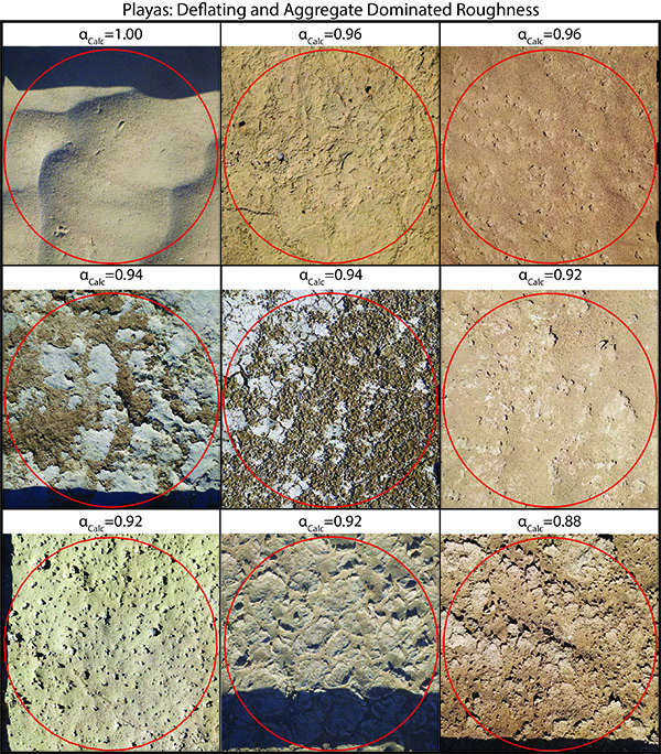 Visual Surface Roughness Look-up Table for PI-SWERL Measurements - DRI